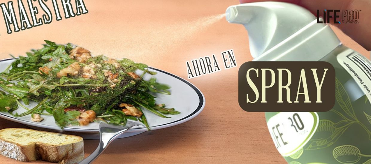 Nuevos aceites en spray. Conoce sus propiedades. - Blog Life Pro Nutrition